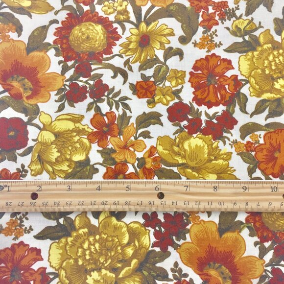 Bloomcraft | Other | Vintage Mcm Bloomcraft Mcm Floral Upholstery ...
